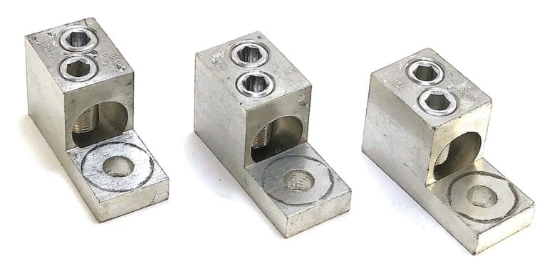 Square D DCCC469 3/0-750MCM CU7AL Lugs w/Inserts (Set of 3)