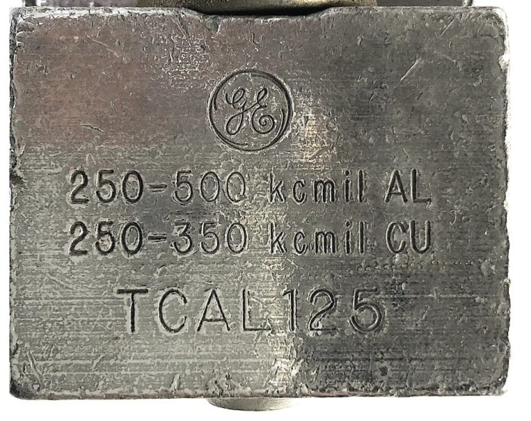General Electric TCAL125 250-500MCM AL/250-350MCM CU Lug (Single ...