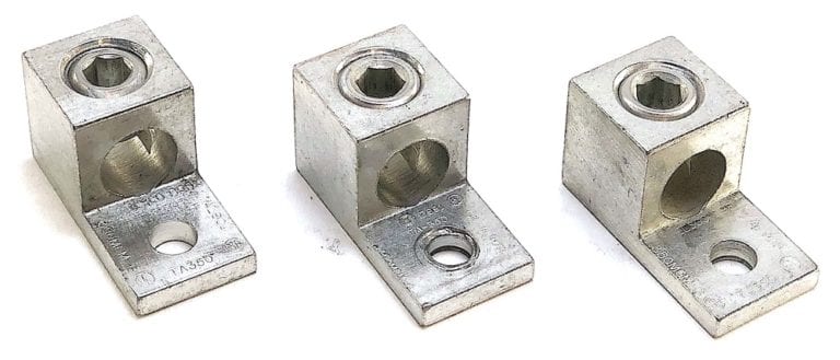 Ilsco D3687 AL9CU (2)500-2 375IN.LBS. Lugs (Set of 3) | Electrical ...