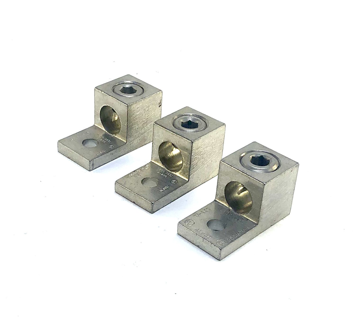 ILSCO D831 TA-250 AL9CU 250 MCM-6 Lugs (Set of 3)