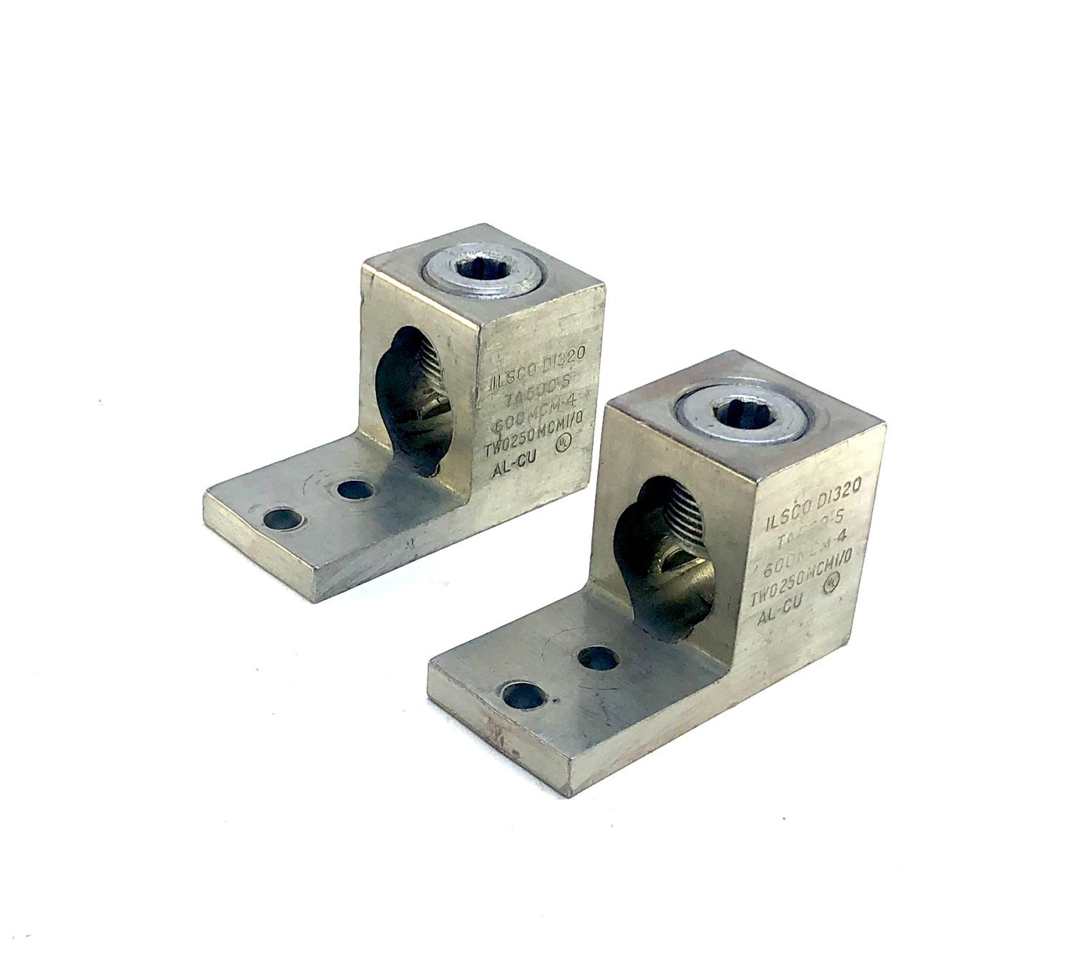 ILSCO D2553 TA1600RD 1000-500MCM 550IN. LBS 1700 Amp AL7CU Lug (Single ... ILSCO D2553 TA1600RD 1000-500MCM 550IN. LBS 1700 Amp AL7CU Lug (Single ...