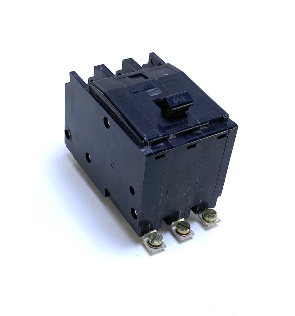 Square D QOB3100 3 Pole 100 Amp 240 Vac Circuit Breaker (Bolt-On ...