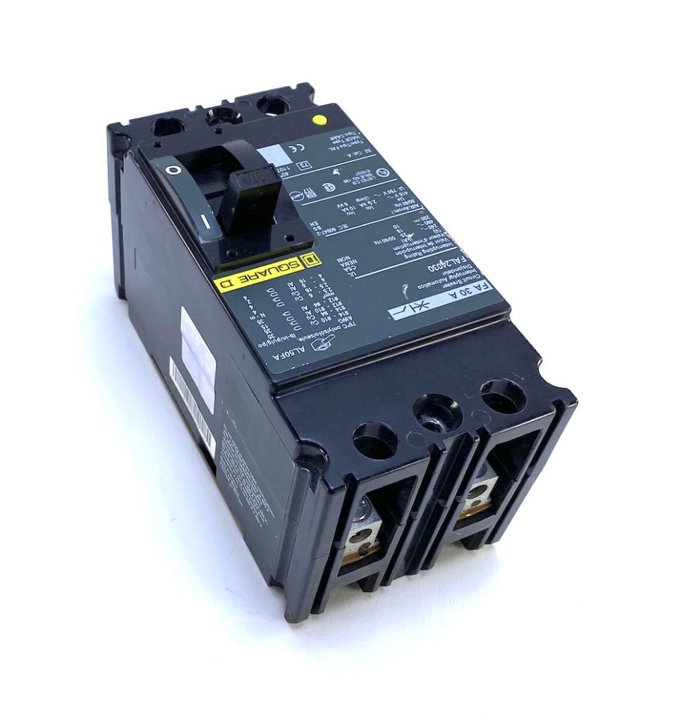 Square D FAL24030 2 Pole 30 Amp 480 Vac Circuit Breaker | Electrical ...