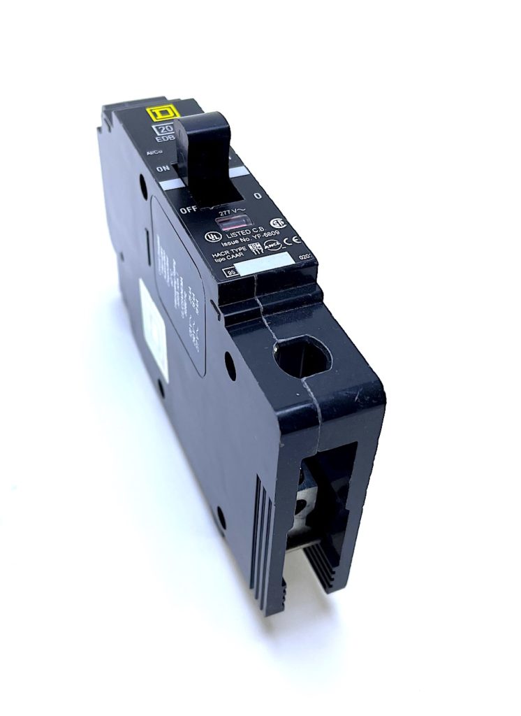 Square D EDB14020 1 Pole 20 Amp 277 Vac Breakers (NEW LOT OF 11)