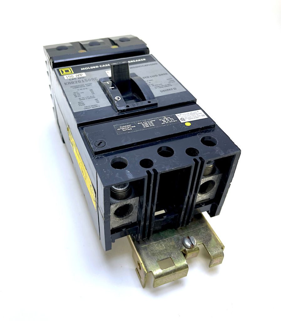 Square D KAB26150AC 2 Pole 150 Amp 600 Vac I-Line Circuit Breaker ...