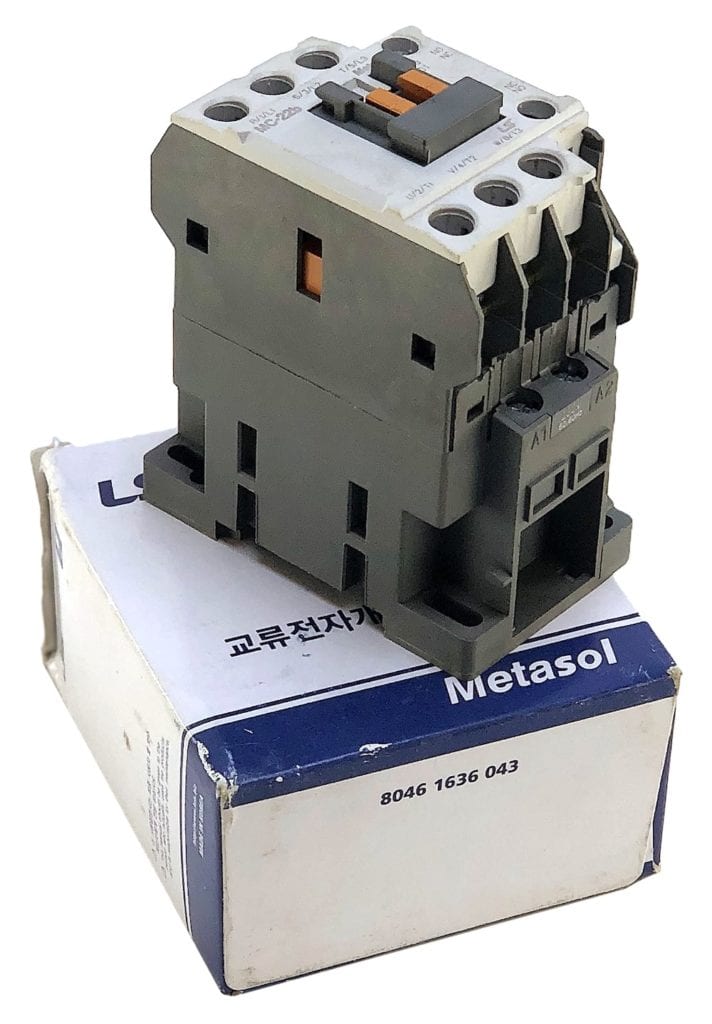 LS Metasol MC-22B 3 Pole Contactor w/230V Coil +1NO +1NC Aux(NIB ...