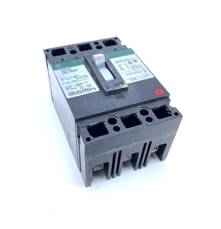 General Electric TED134020WL 3 Pole 20 Amp 480 Vac Circuit Breaker