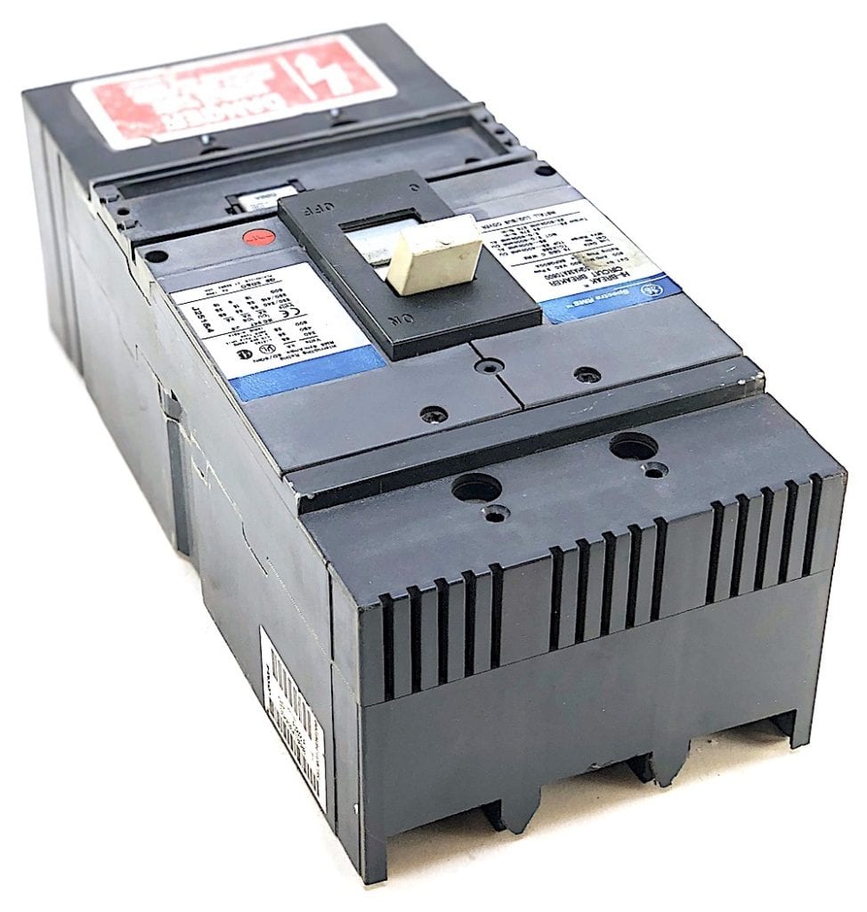 General Electric SGHA36AT0600 3Pole 600A 600V Breaker w/600A Plug