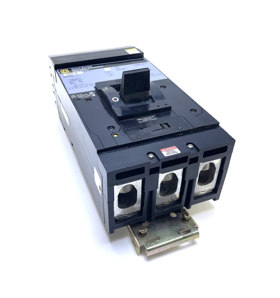 Square D LA36300 3 Pole 300 Amp 600 Vac I-Line Circuit Breaker
