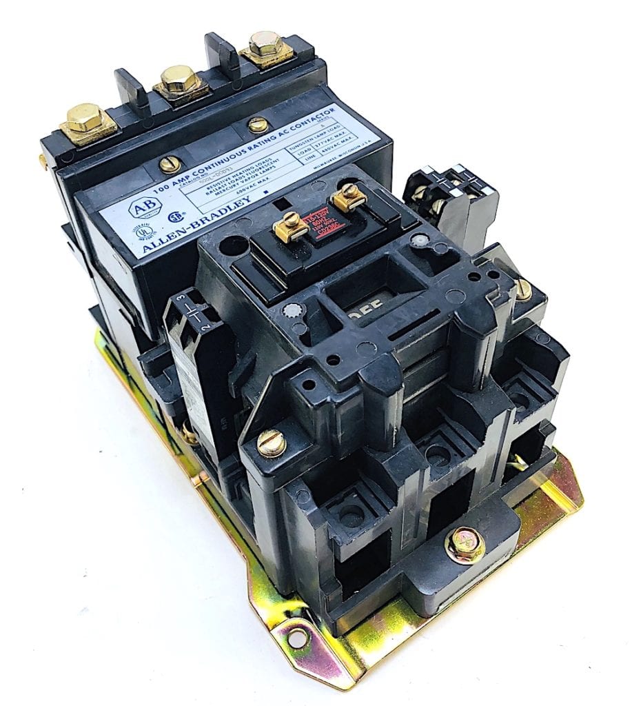 Allen Bradley 500L-D0D93 120V Coil 100A Continuous Rating AC Contactor ...
