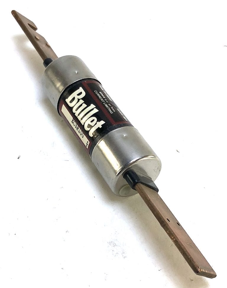 Bullet ECSR100 100 Amp 600 Vac Time-Delay Dual-Element Fuse (AB30 ...