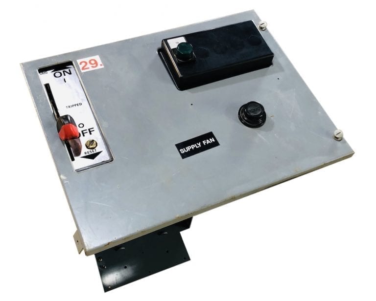 Square D Model 5 12" MCC Bucket w/Size 2 Starter + 50 Amp Breaker ...