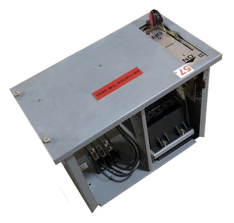 Square D Model 5 9in MCC Breaker Feeder Bucket w/30 Amp Breaker