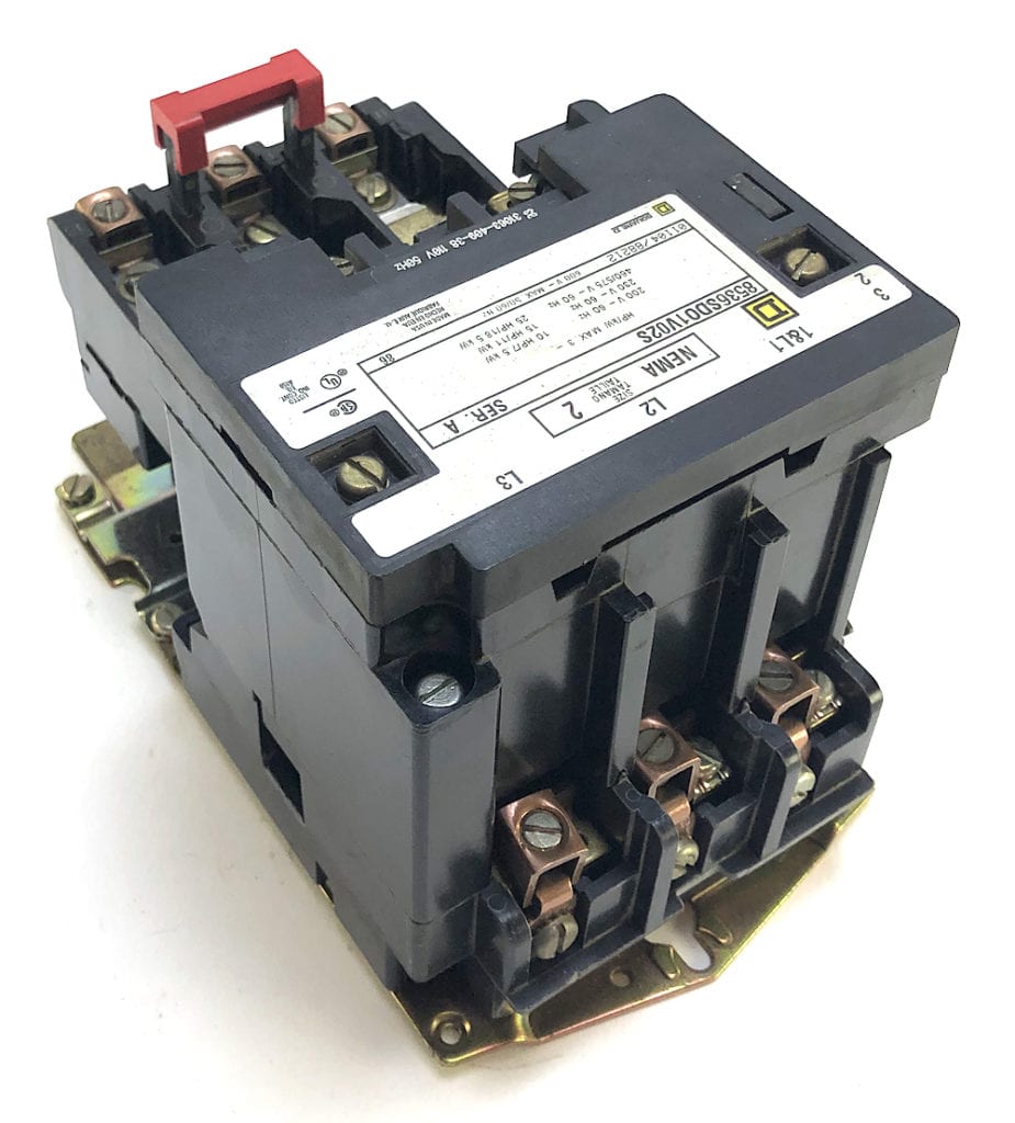 Square D 8536SD01V02S Size 2 Motor Starter w/120 Vac Coil | Electrical ...