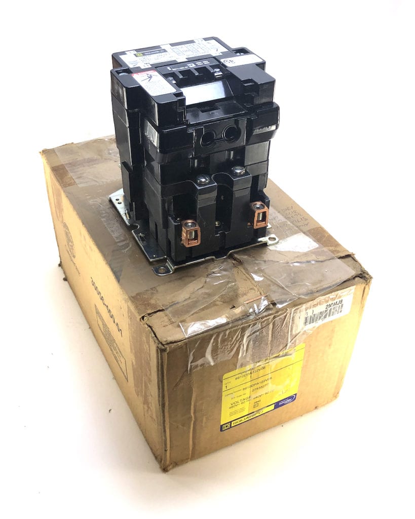 Square D 8910DPA122 SeriesA 600Vac Contactor w/480 Vac Coil (NIB)
