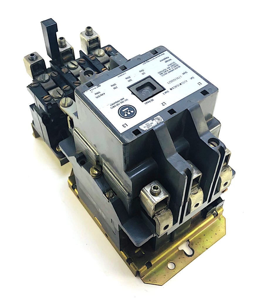 Westinghouse A200M3CACDM Size 3 90A 600V Motor Starter w/120V Coil ...