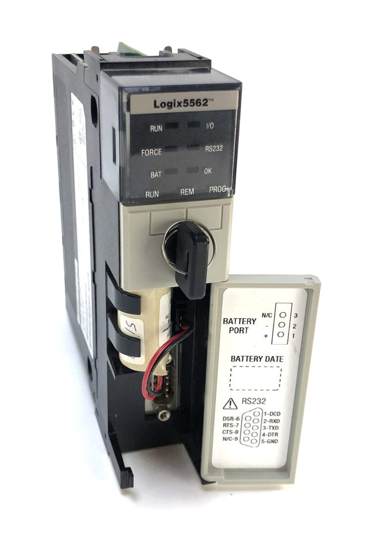 Allen Bradley 1756-L62 Ser A Rev. C01 LOGIX 5563 Processor Unit w/Key ...