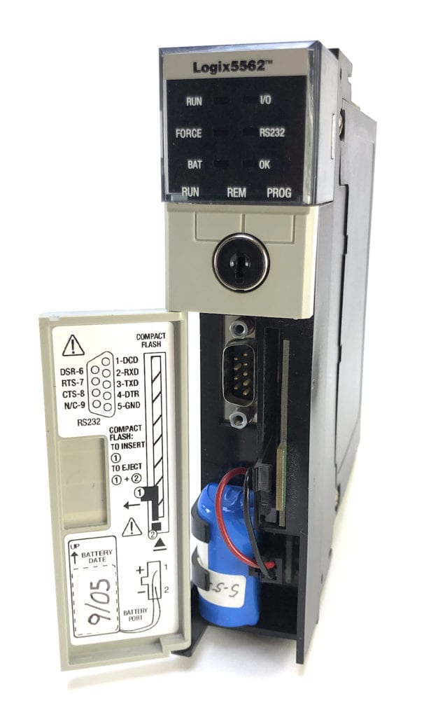 Allen Bradley 1756-L62 Ser B LOGIX 5563 Processor Unit w/Key ...