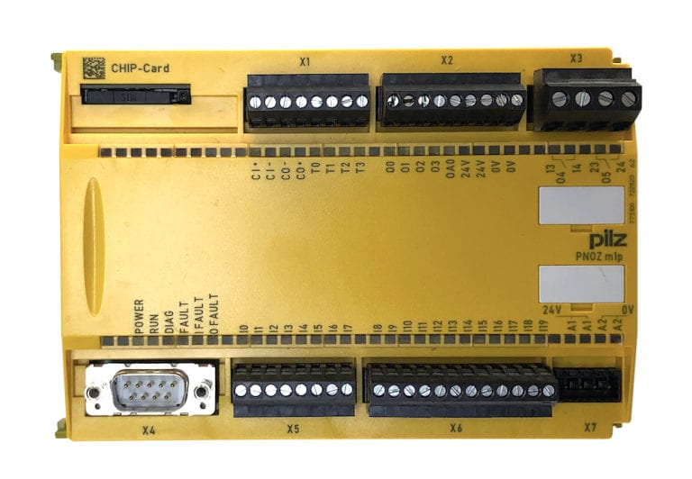 pilz PNOZm1p Configurable Safety System Expandable Base Module w/SIM ...