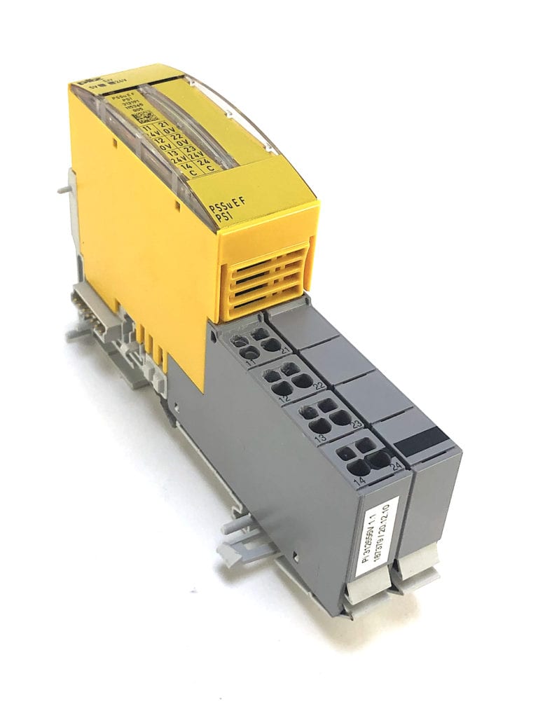 pilz PSSu E F PS1 312191 24 Vdc Safety Power Supply Module w/Base