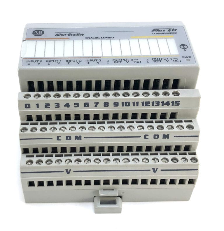 Allen Bradley 1794-IE4XOE2 Ser B Flex I/O Analog Combo w/Base | Electrical Power and Control ...