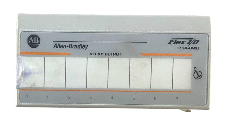 Allen Bradley 1794-OW8 Flex I/O Series A Rev A02 Relay Output Module ...