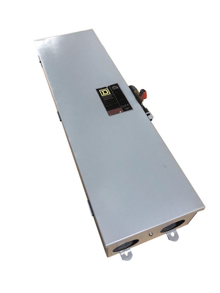 Square D LA-400-AWK Type 3R 400 Amp 600 Vac Enclosure w/Breaker ...