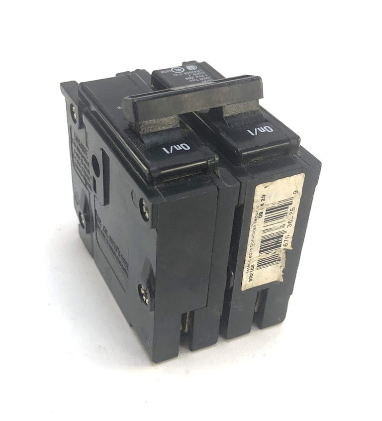 Cutler Hammer BR2100 2 Pole 100 Amp 120/240 Vac Circuit Breaker ...