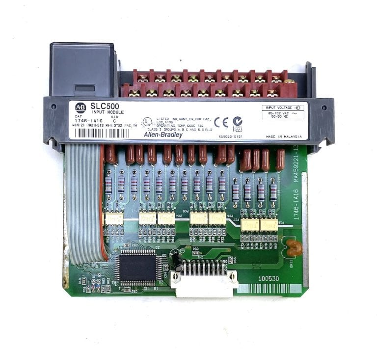 Allen Bradley 1746-P2 SLC 500 PWR SPLY w/7-Slot Rack+4 IN+2 OUT+1 SCNR ...