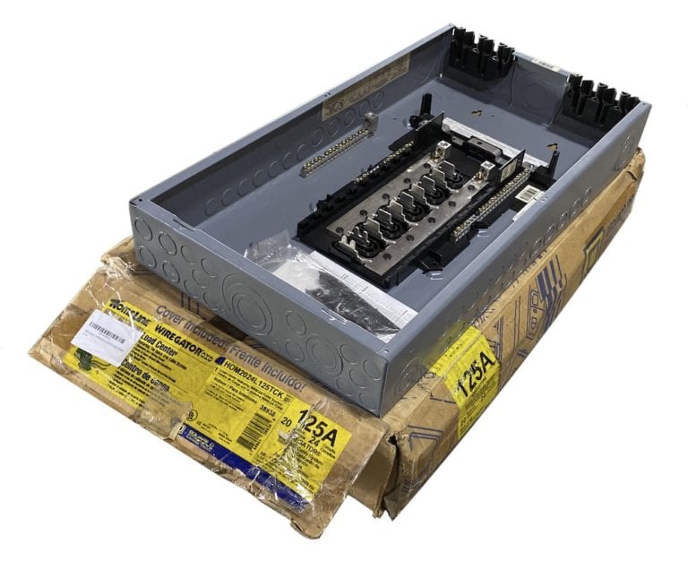 Square D HOM2024L125TCK 125A 120-240V 24 Circuit Load Center NEW ...