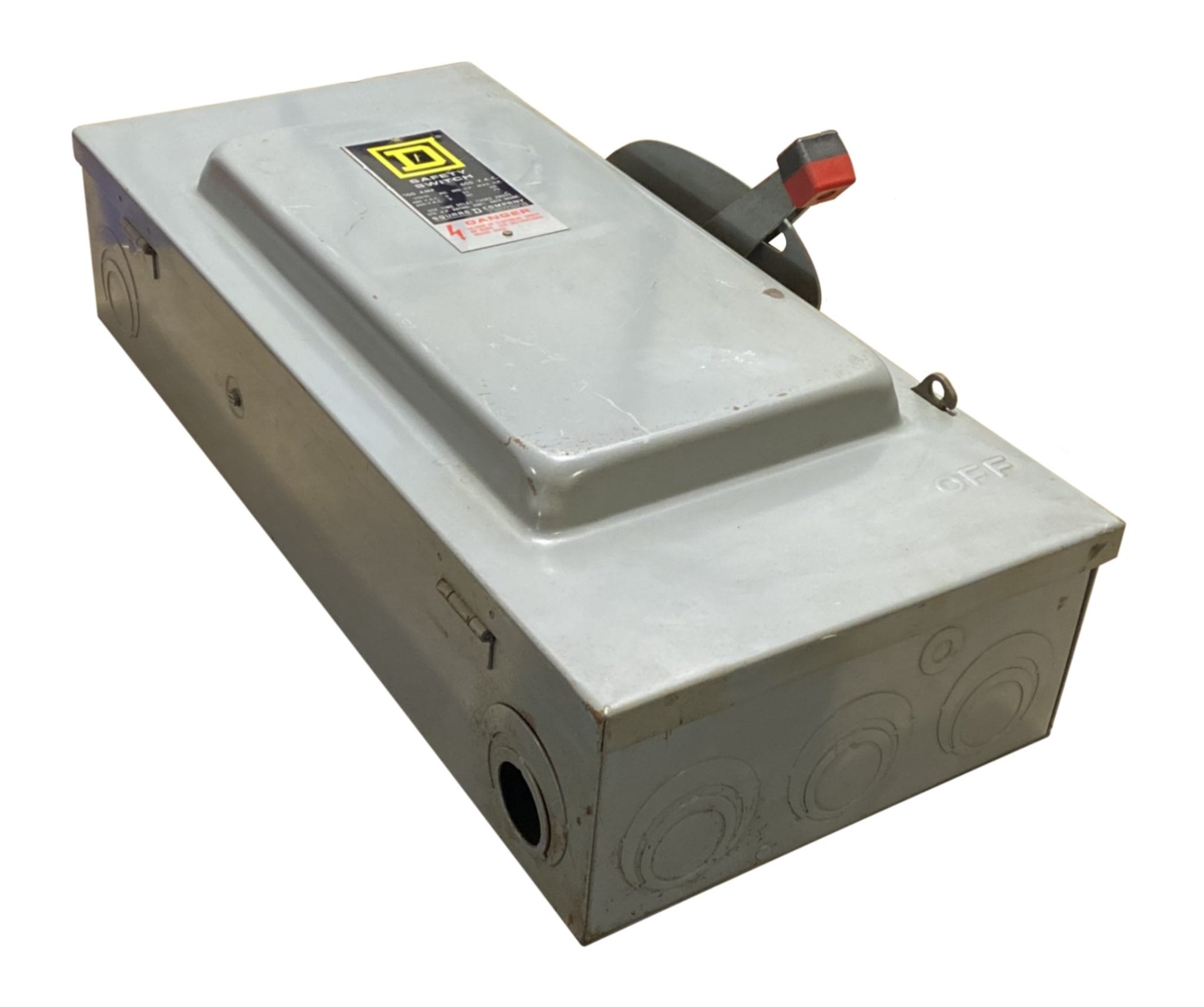 Square D H363N 3 Phase 100A 600V Fusible Safety Switch (Square Handle ...