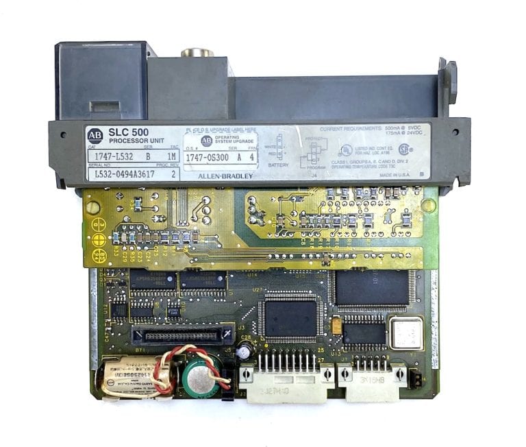 Allen Bradley 1747-L532 SLC 500 5/03 CPU Processor Unit (Parts Only ...