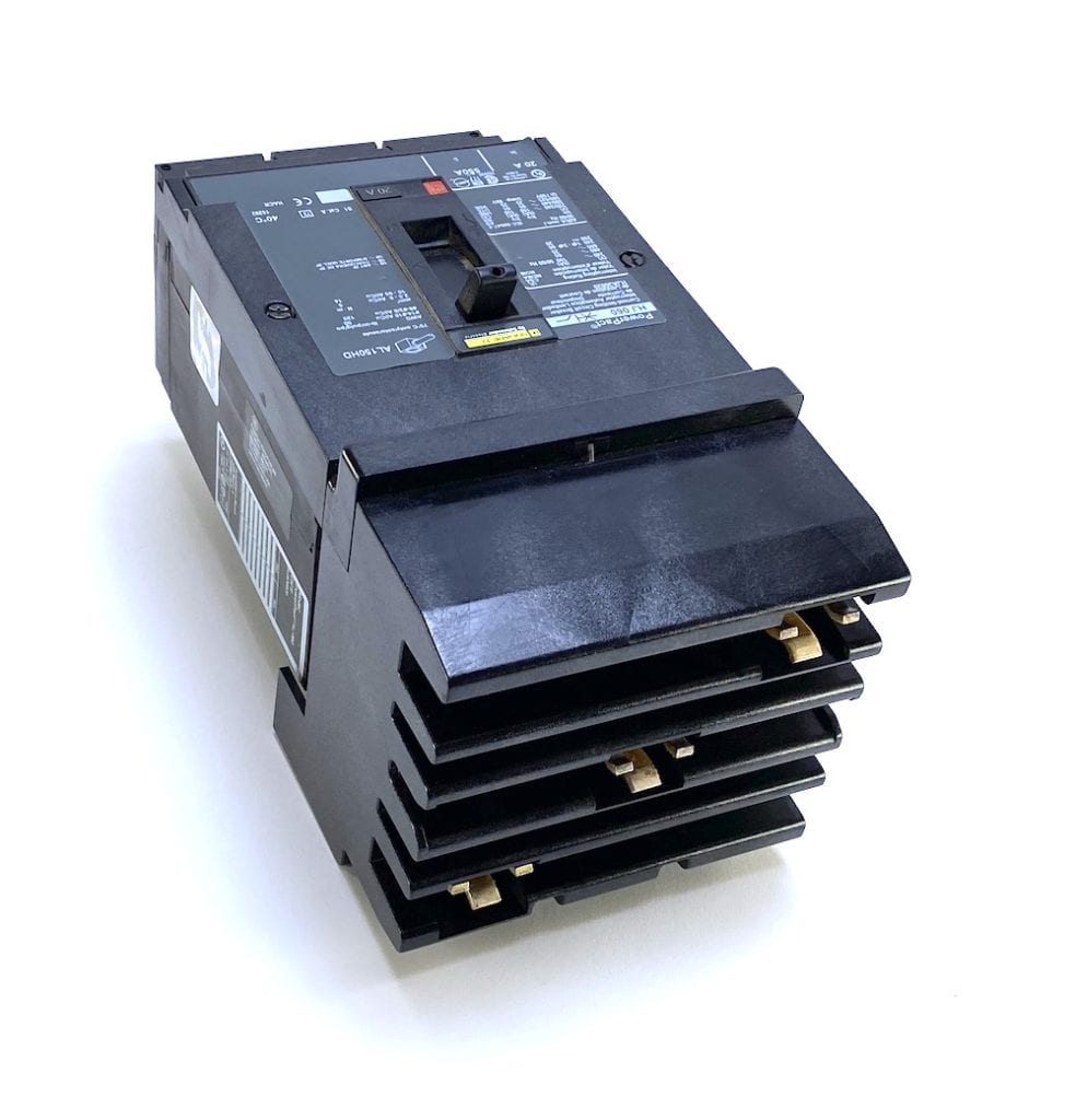 Square D HJA36020 3P 20 Amp 600V I-Line PowerPact Breaker (NEW)