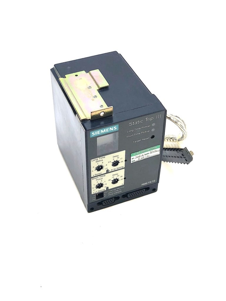 Siemens RMS-TS-TZ Static Trip III w/LS Functions | Electrical Power and ...
