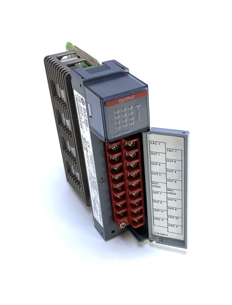 Allen Bradley 1746-OAP12 SLC 500 Ser C 1 Amp TRIAC Output Module ...