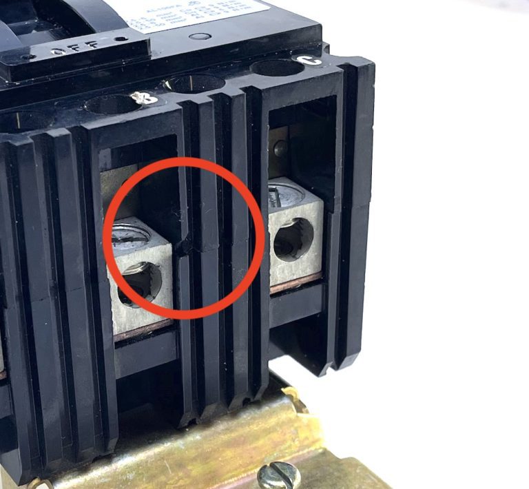 Square D FA36070 3 Pole 70 Amp 600Vac I-Line Breaker (Minor Chip)