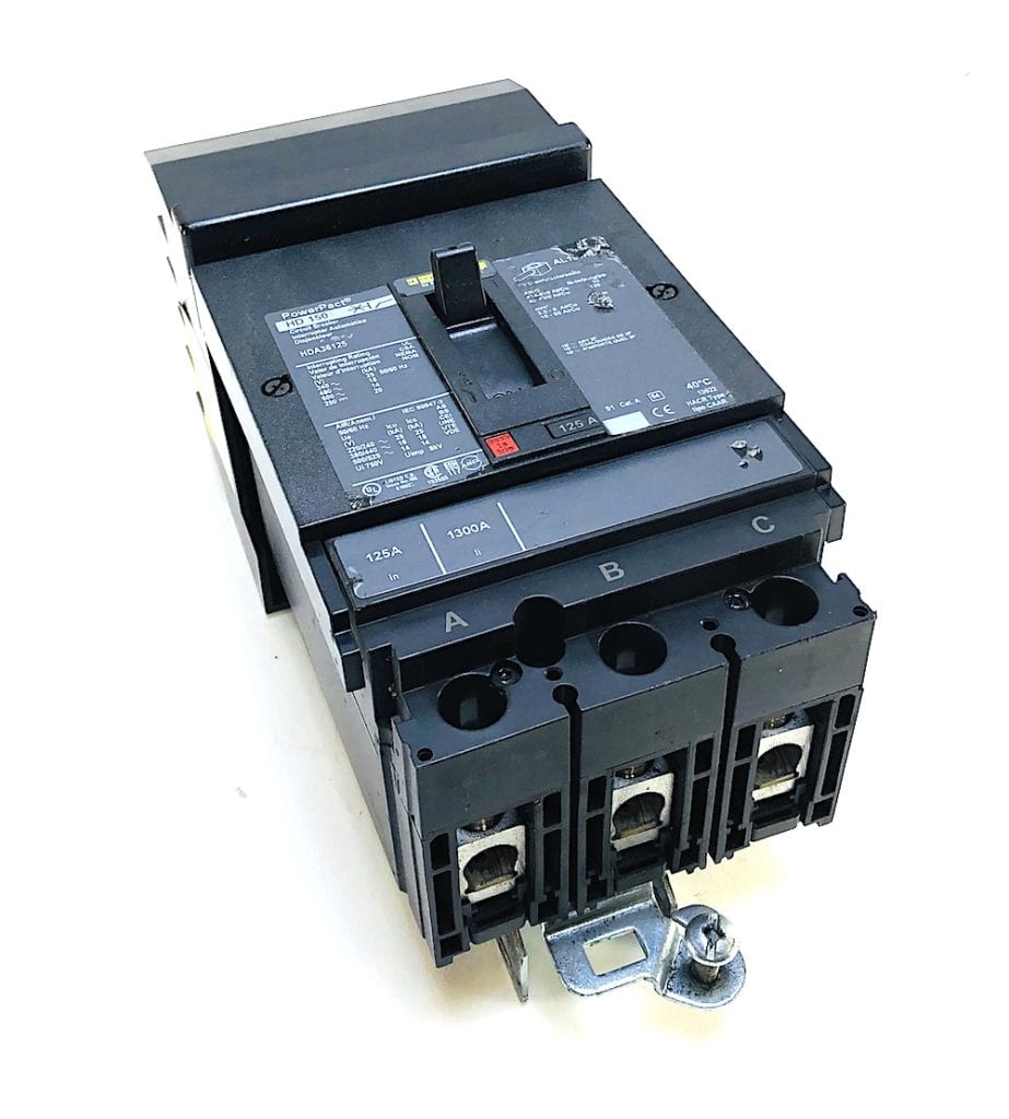 Square D HJA36020 20 Amp Circuit Breaker W/ Current Label