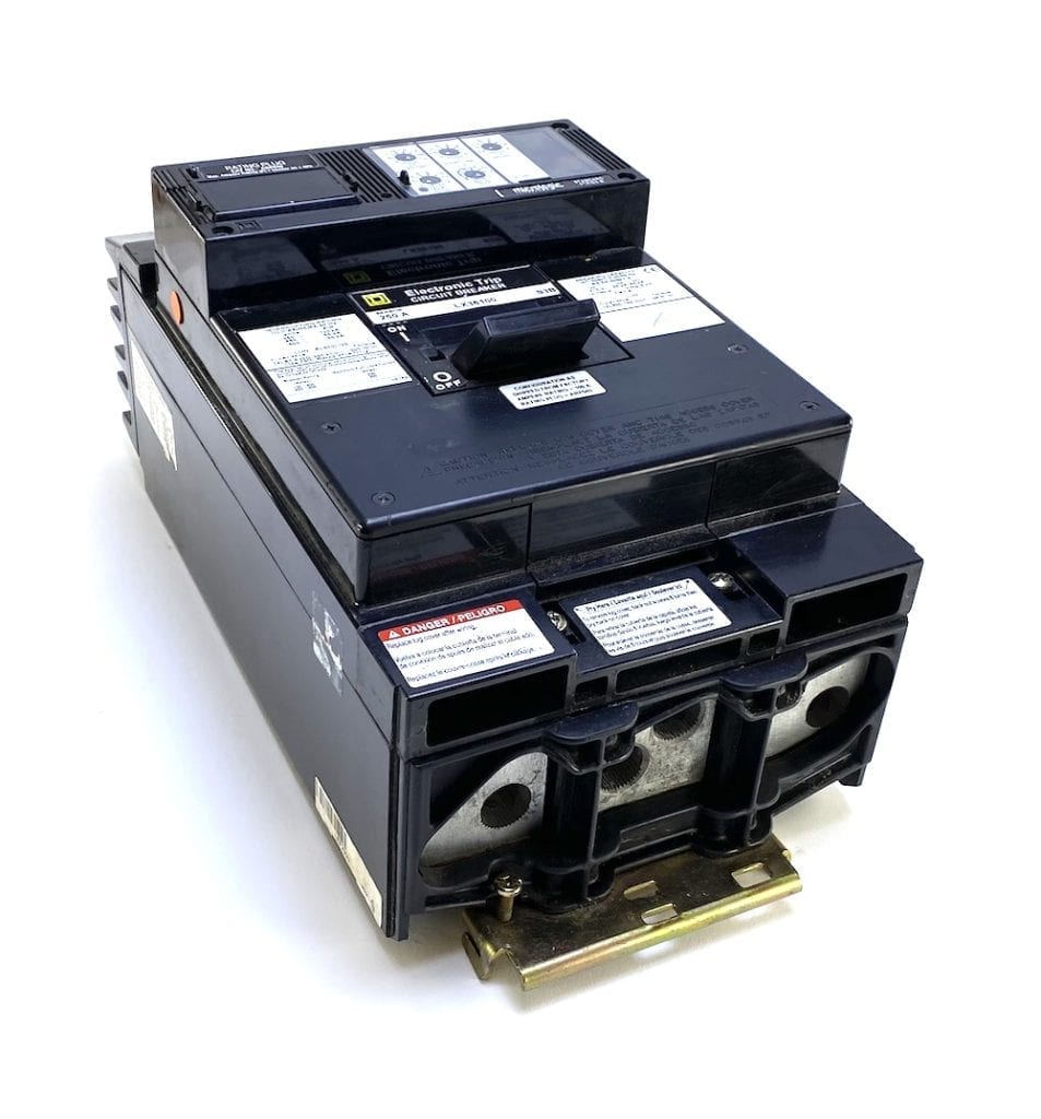 Square D LX36100 3 Pole 100A 600V Ser B Micrologic I-Line Breaker ...