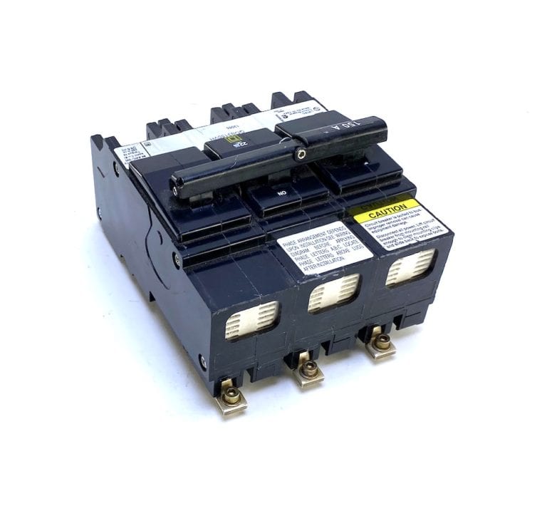 Square D QOB3150VH 3 Pole 150 Amp 240 Vac Circuit Breaker