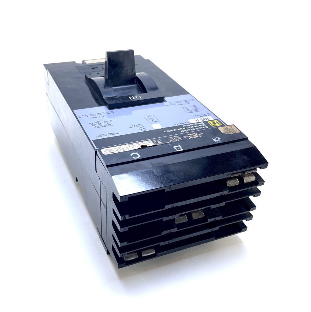 Square D LA36400 3 Pole 400 Amp 600 Vac I-Line Circuit Breaker