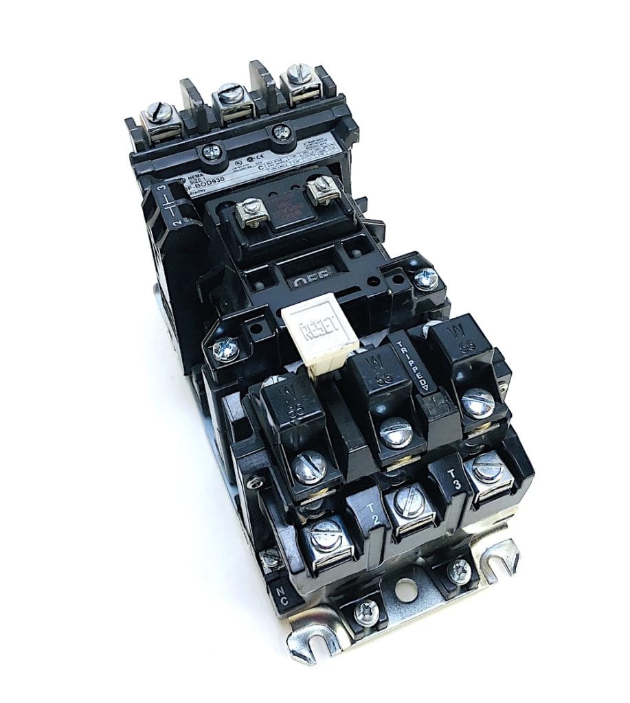 Allen Bradley 500F-BOD930 3 Pole Size 1 Motor Starter w/120V Coil ...