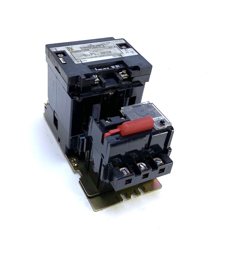 Square D 8536SD01H20S Size 2 Starter w/120 Vac Coil + SS Overload