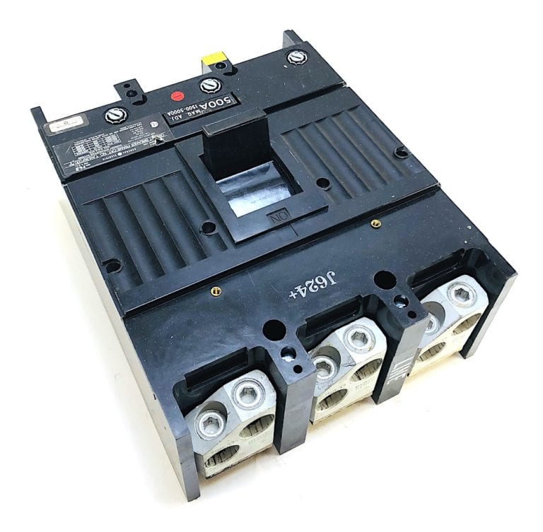 General Electric TJK636F000 3 Pole 600A 600V Breaker w/500A Trip ...