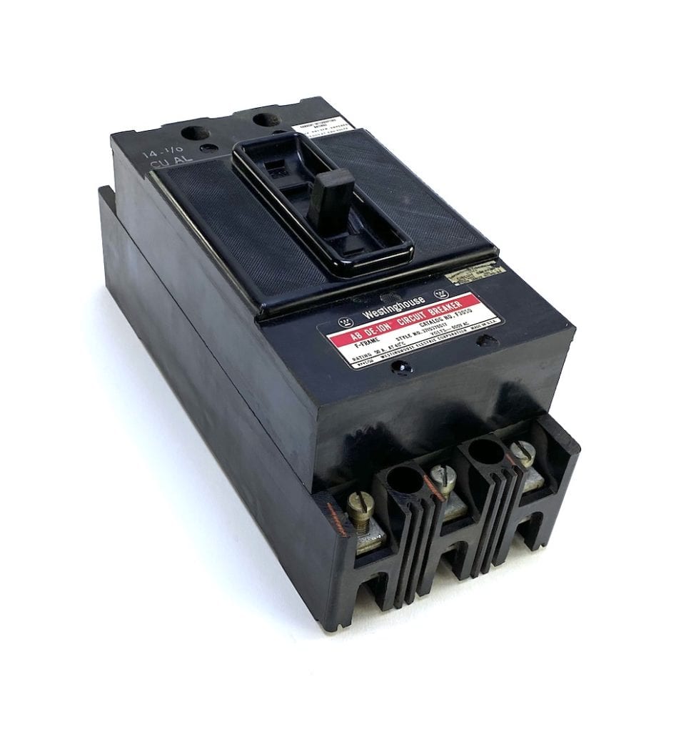 Westinghouse F3050 3 Pole 50 Amp 600 Vac Circuit Breaker | Electrical ...