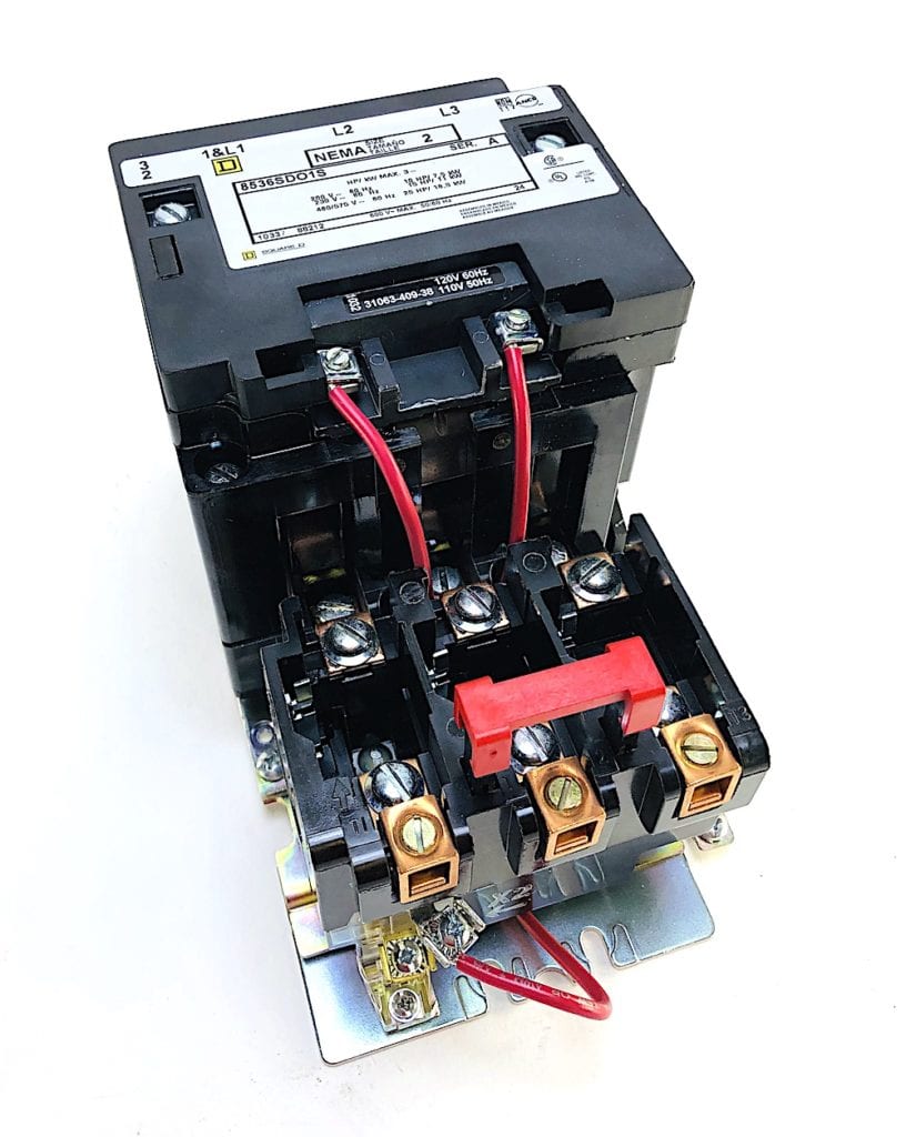 Square D 8536SDO1V02S Size 2 Motor Starter w/120V Coil (NEW ...