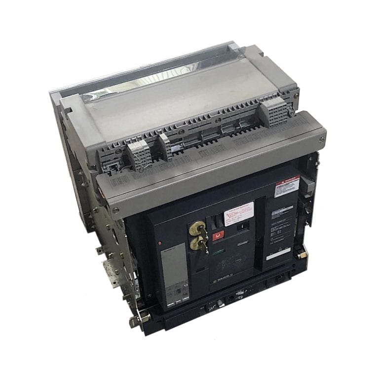 Square D NW 12 N 3 Pole 1200 Amp 600V MasterPact Breaker w/Cradle