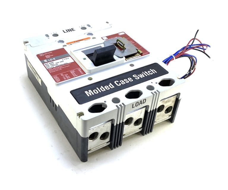 Cutler Hammer LD3600K 3 Pole 600 Amp 600 Vac Molded Case Switch