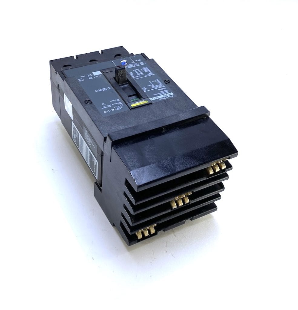 Square D JGA36250 3 Pole 250 Amp 600 Vac PowerPact I-Line Breaker