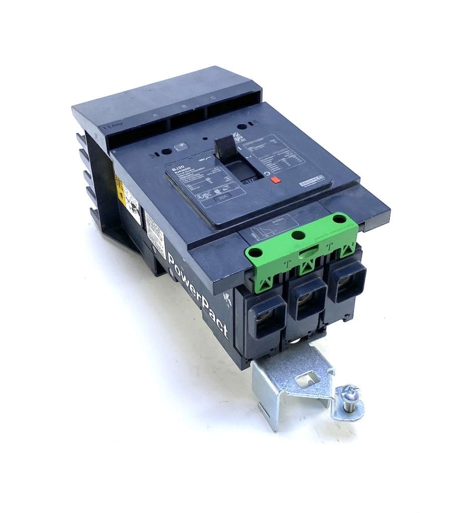 Square D BJA36020 3 Pole 20 Amp 600 Vac PowerPact I-Line Breaker | Electrical Power and Control ...