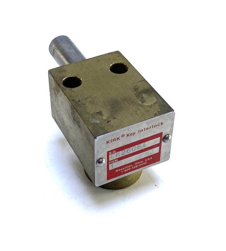 KIRK CK26064 Kirk Key Interlock w/Key (No Mounting Bolts) | Electrical ...